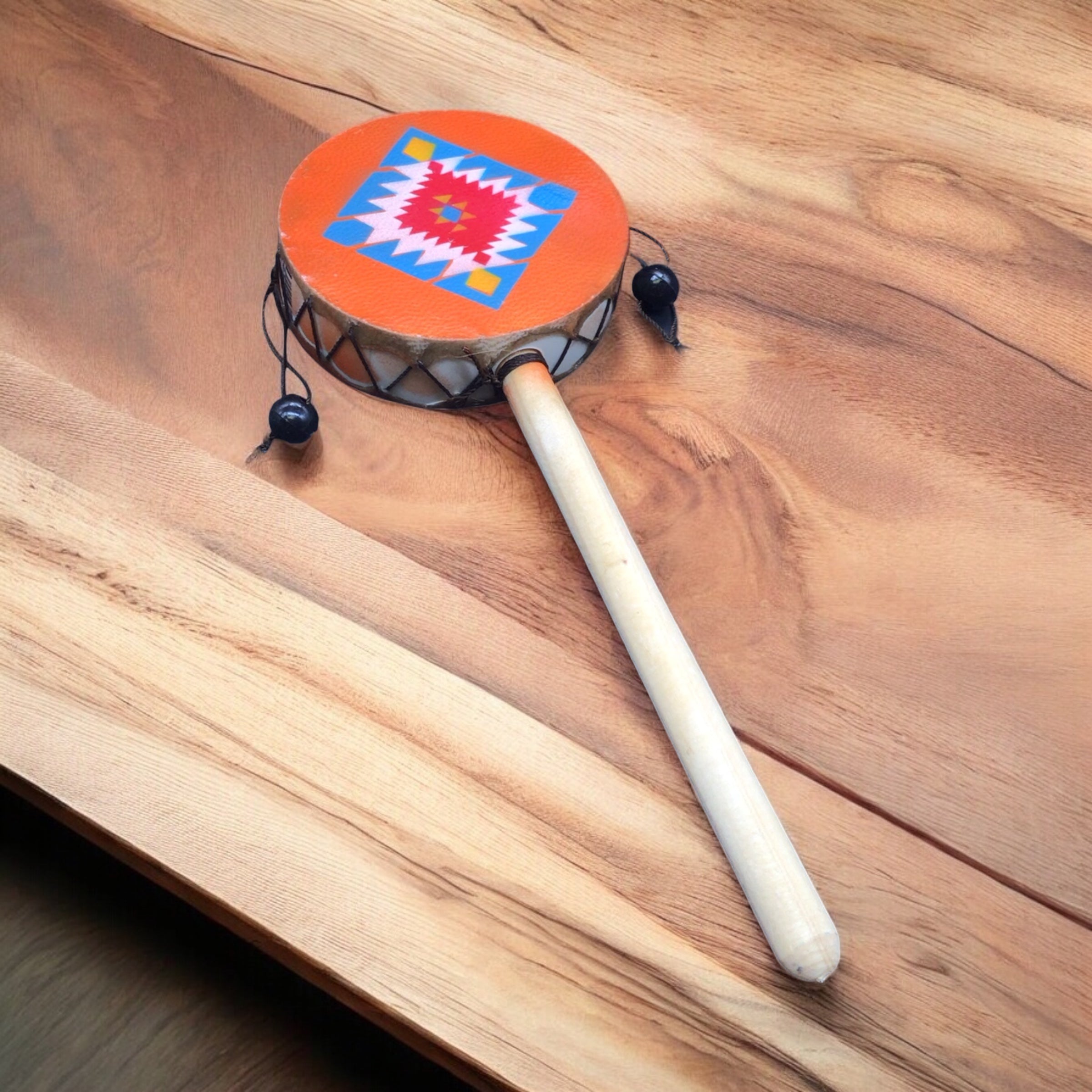 Native Style Playing Drum for Kids (Native Pattern) – OldTribes