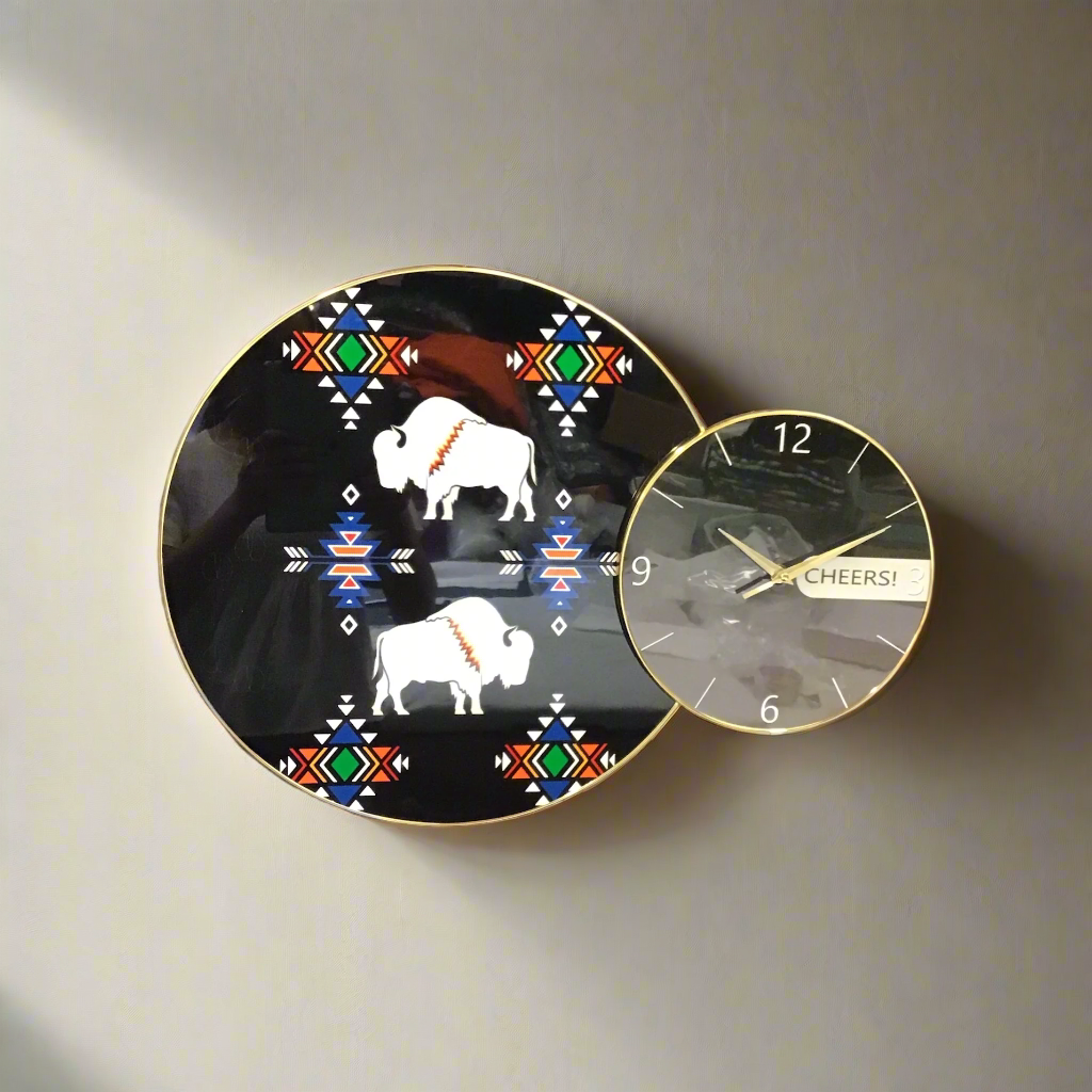 Buffalo Native Wall Clock – OldTribes