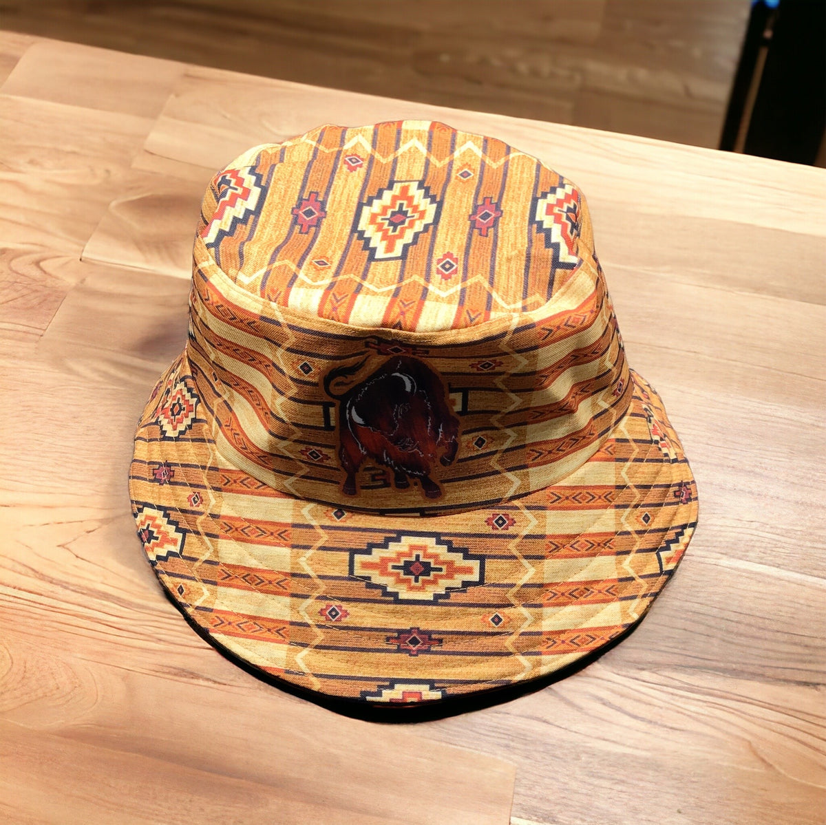 Red Native design Bucket Hat – OldTribes