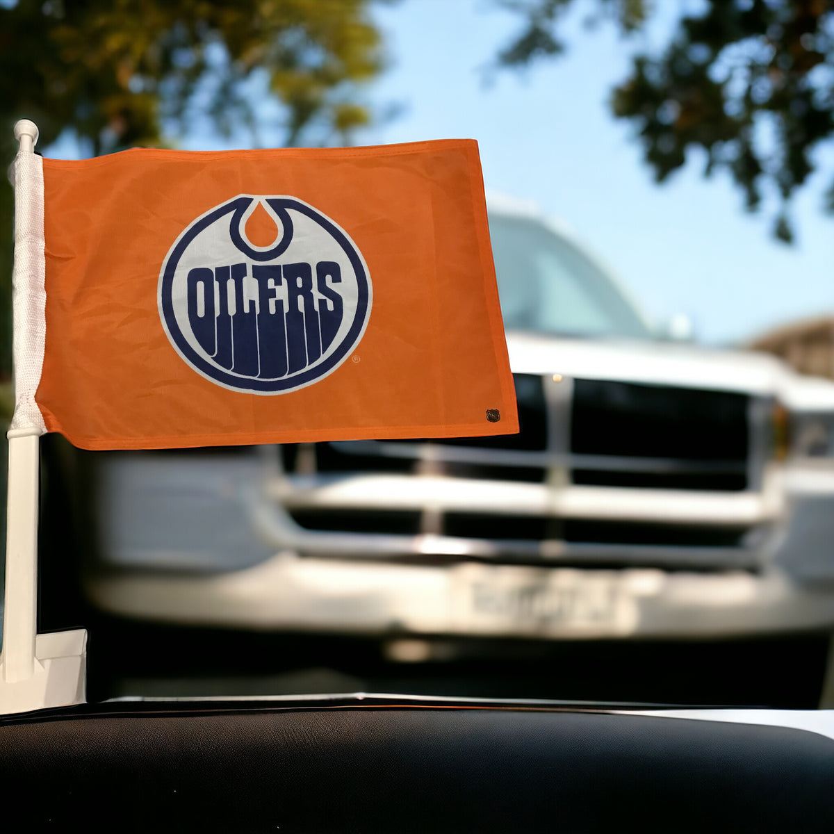 OLDTRIBES™ oilers car flag orange – OldTribes