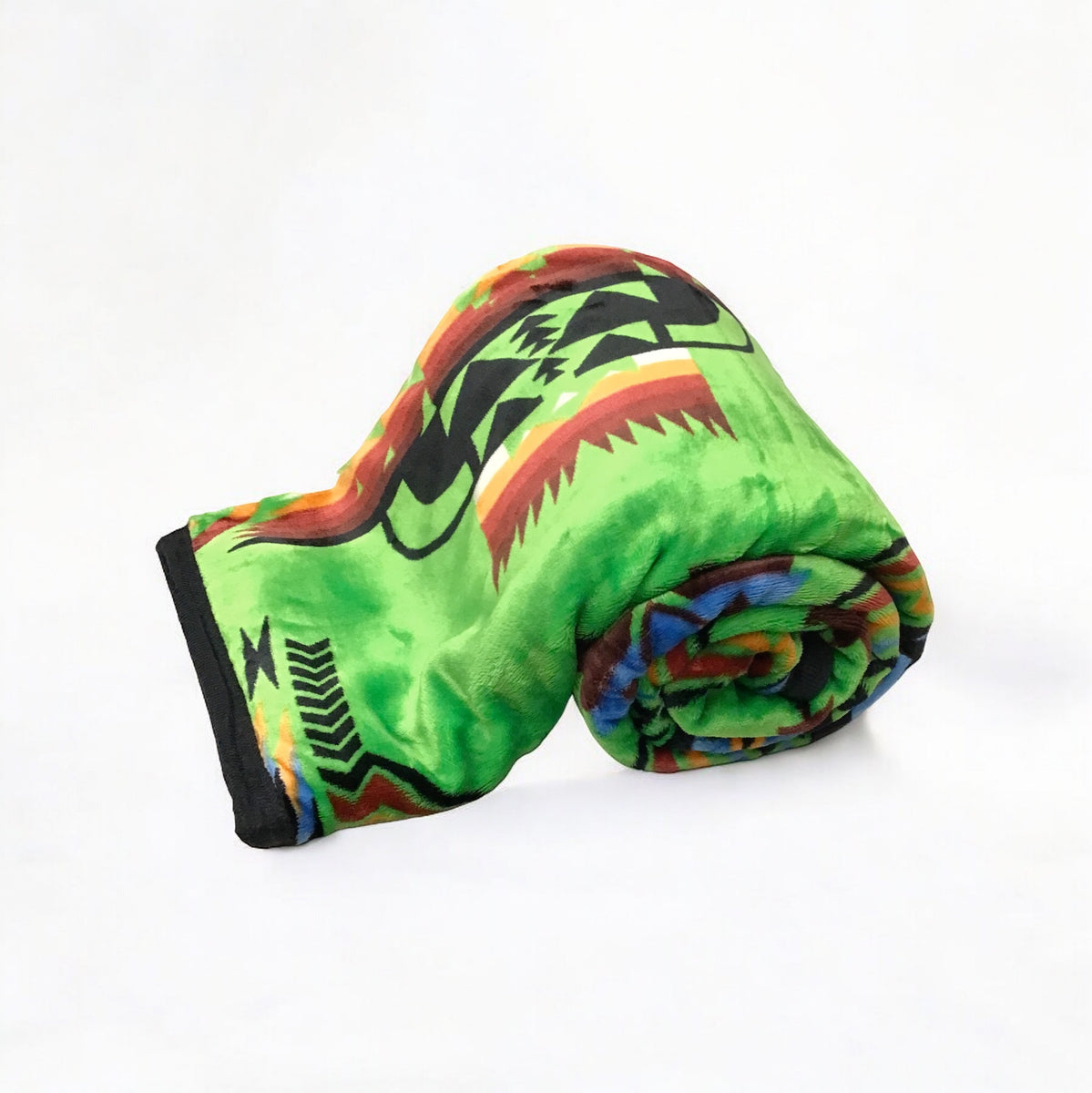 Neon Green Reversible Baby Blanket – OldTribes