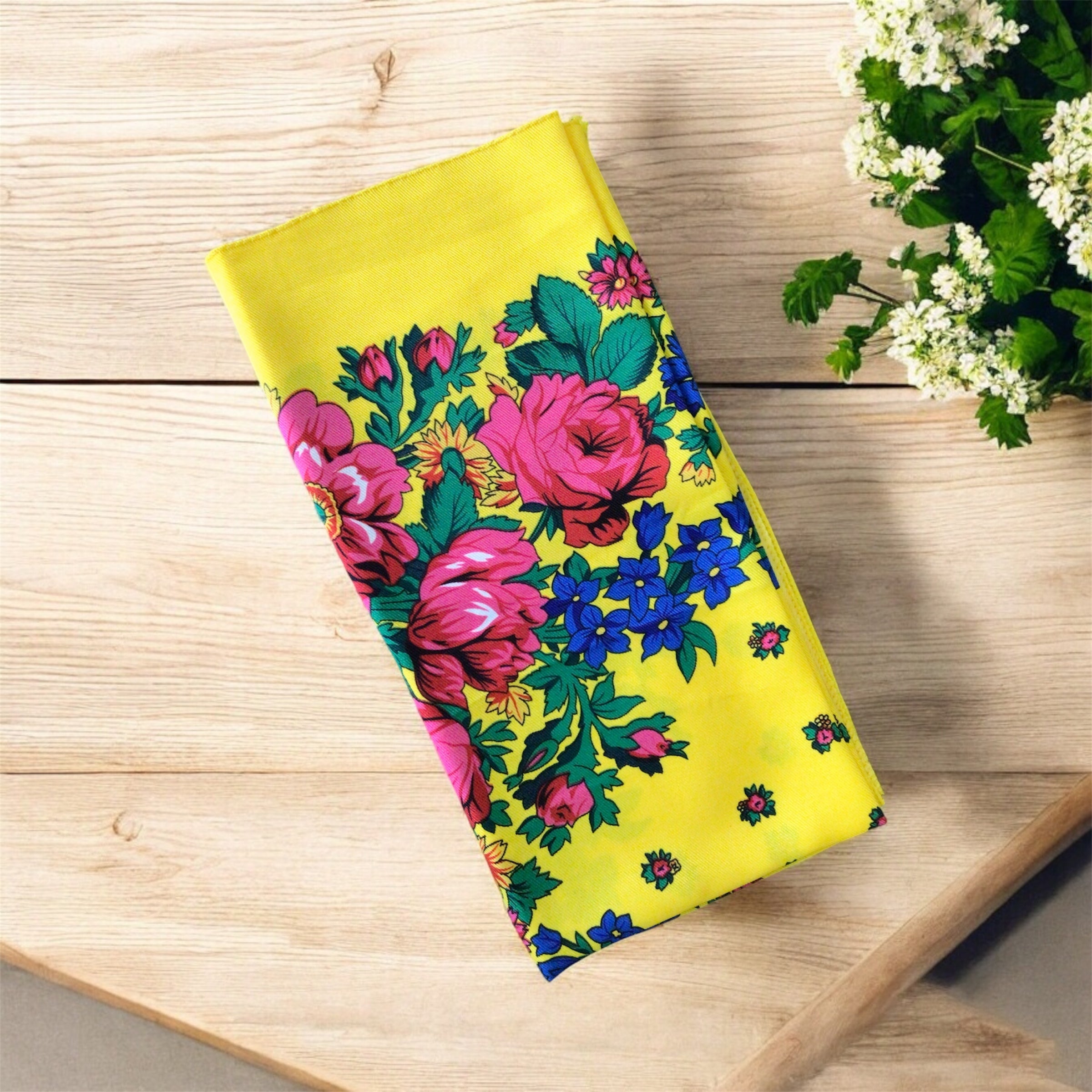 Sunshine (Yellow ) Kokum Scarf – OldTribes