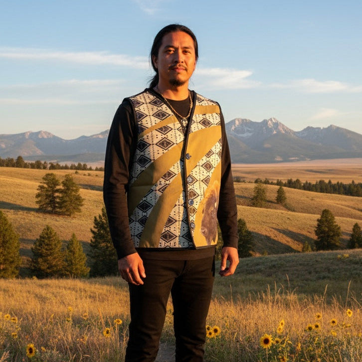 Buffalo Native Vest (Olive) – OldTribes