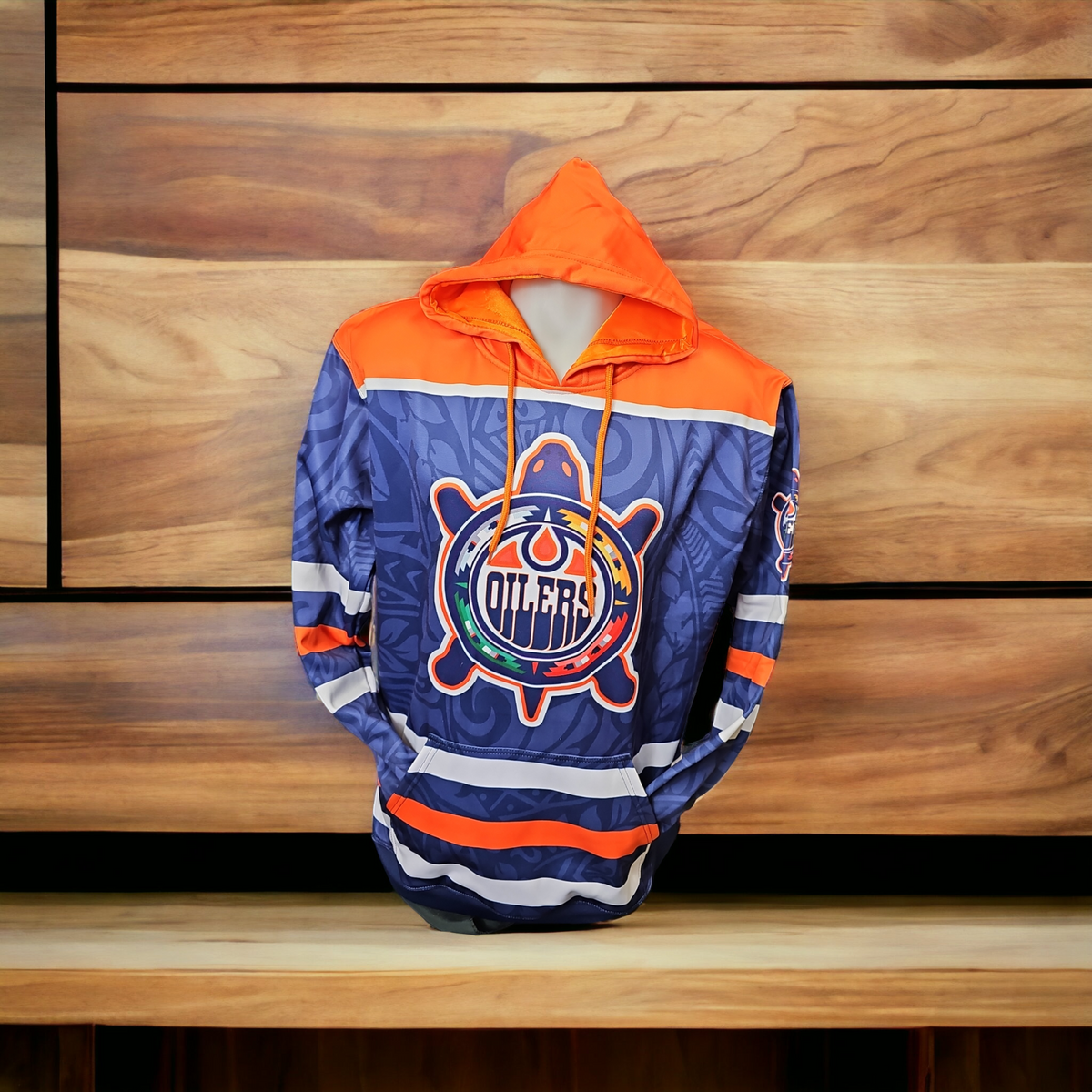 Orange and Blue Oilers Hoodie – OldTribes