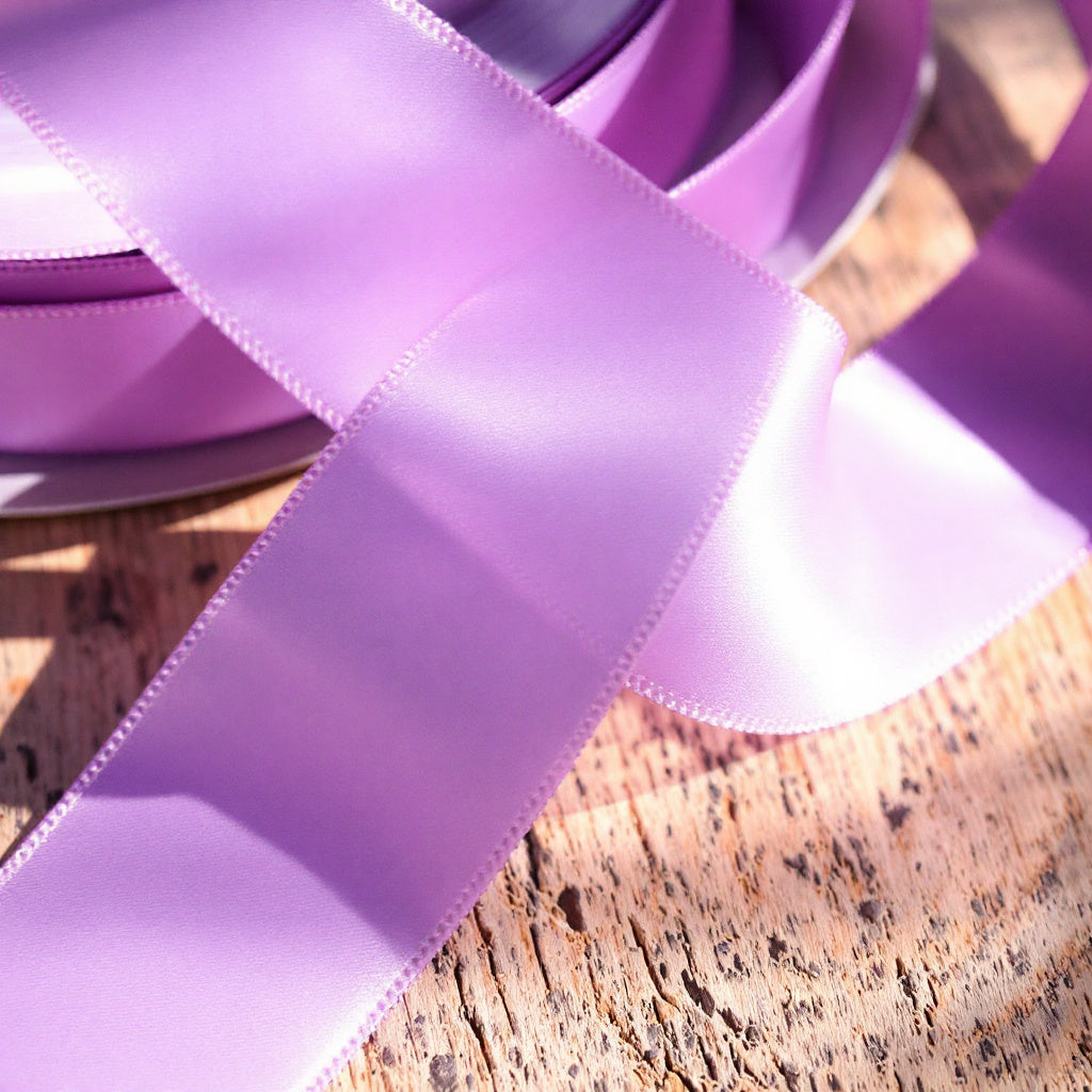 Satin Ribbon Double Face-Hyacinth #462- 3.8 cm Wide – OldTribes
