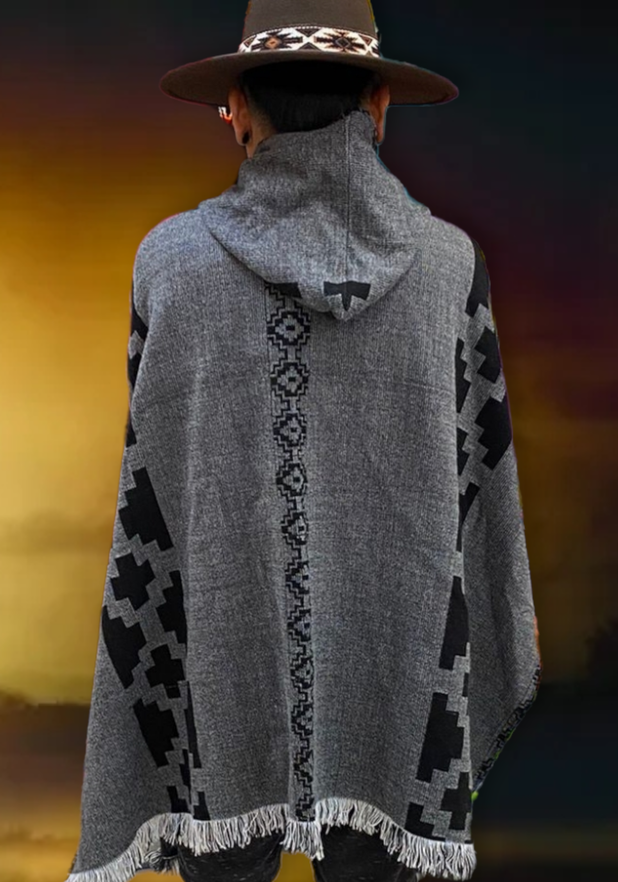 Mens Indigenous fair trade ponchos (#2) – OldTribes