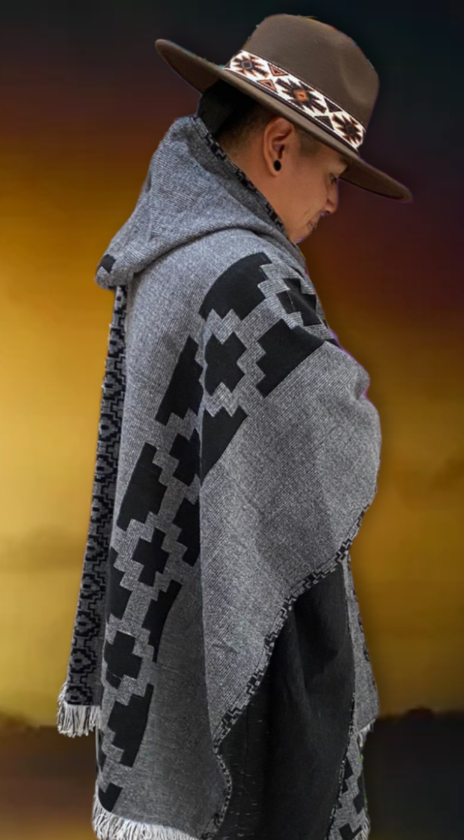 Mens Indigenous fair trade ponchos (#2) – OldTribes